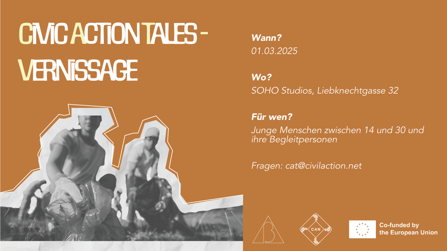 Vernissage „Civic Action Tales“ – Civil Action Network